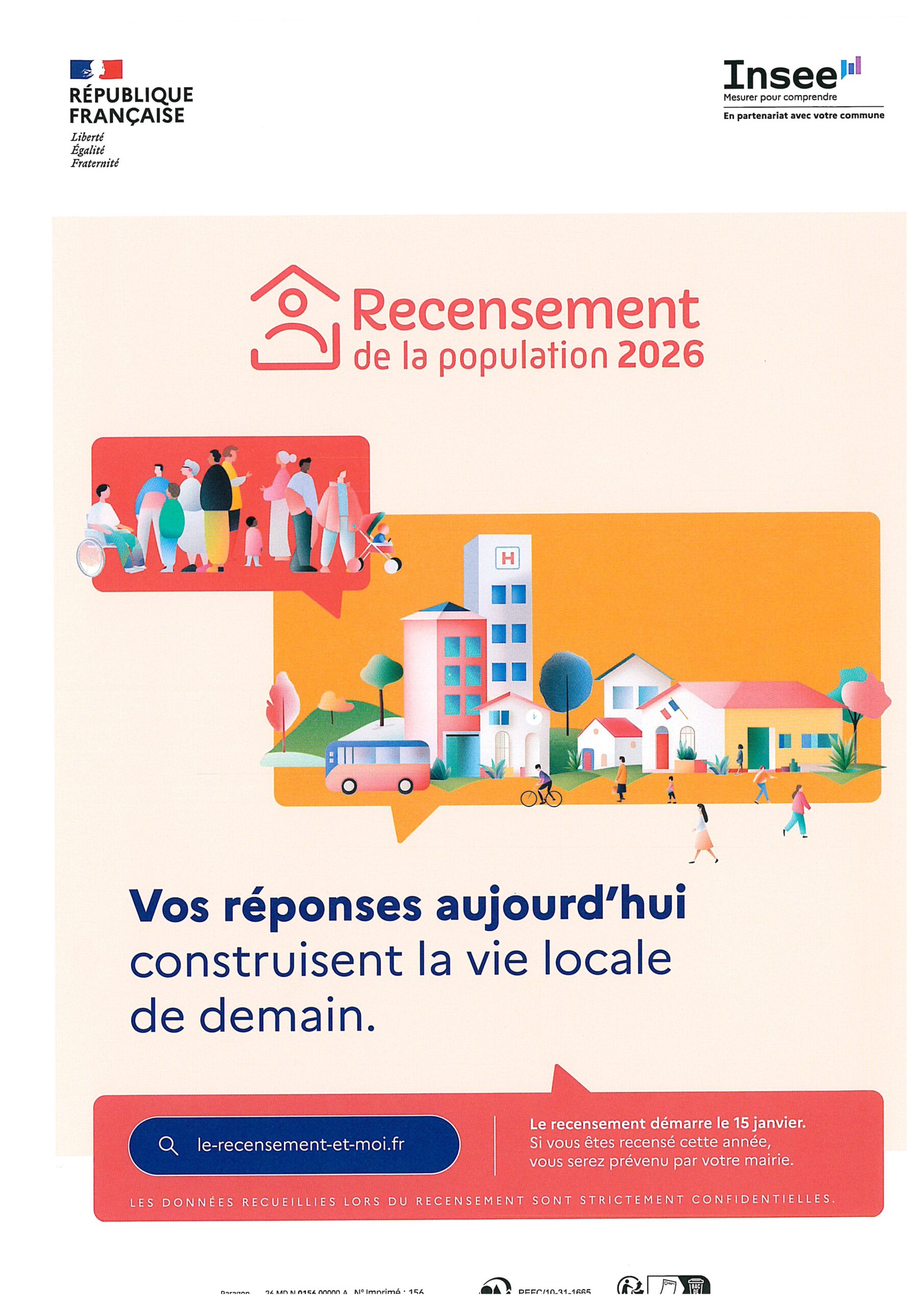 Le recensement de la population (Insee) sera réalisé à Saint Jean d ...